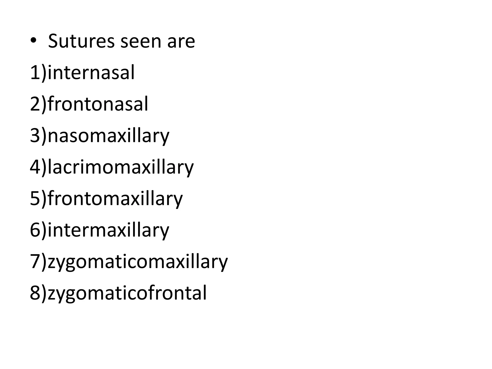 Osteology of facial skeleton | PPTX