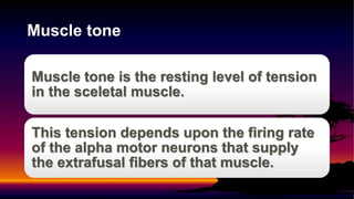 Myotatic reflexes | PPSX