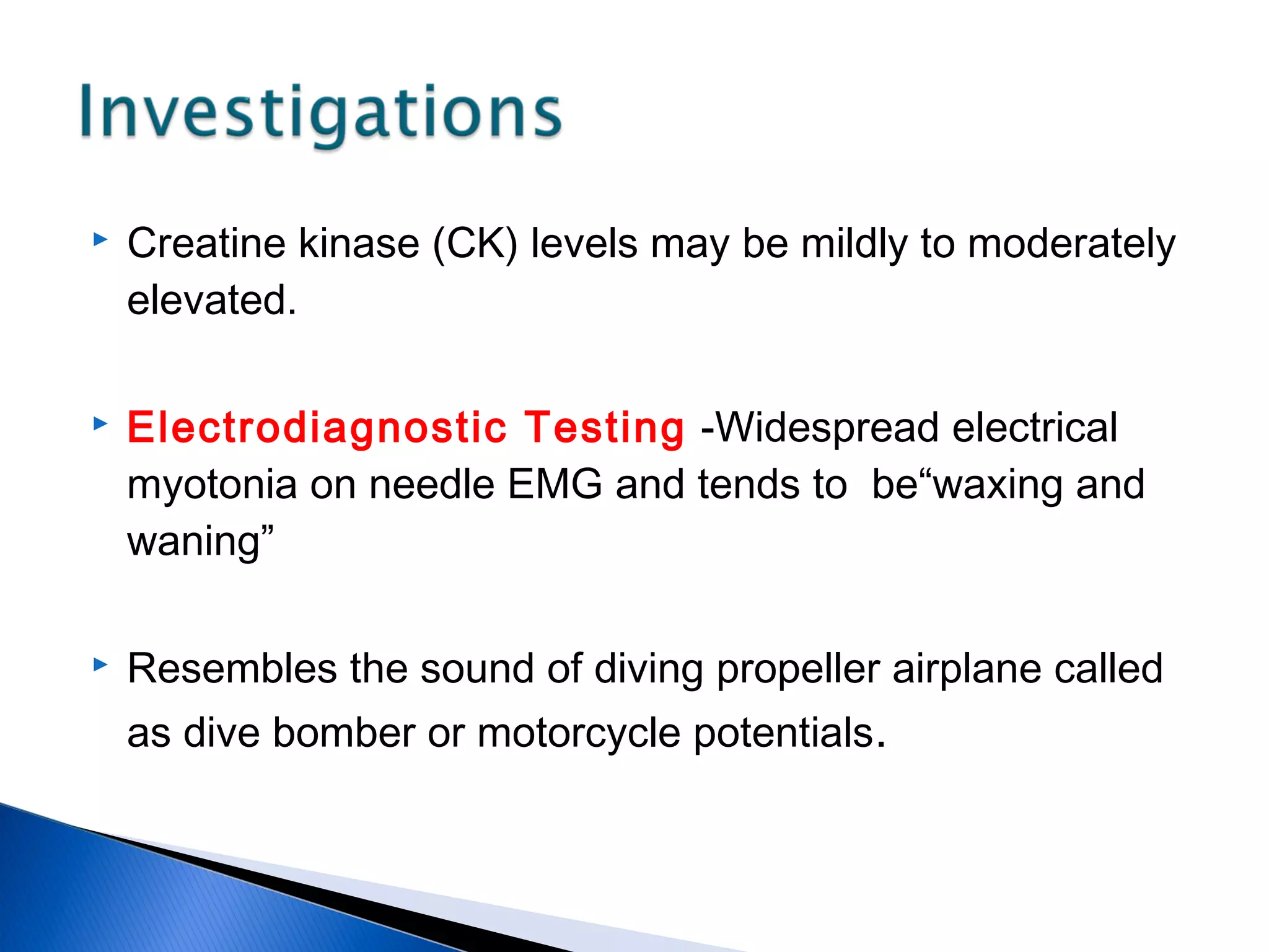 Myotonic muscle disorders | PPT
