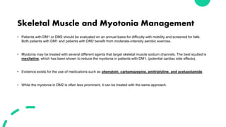 Myotonic muscular dystrophy | PPTX | Physical Therapy | Wellness