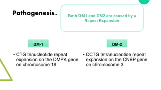 Myotonic muscular dystrophy | PPTX