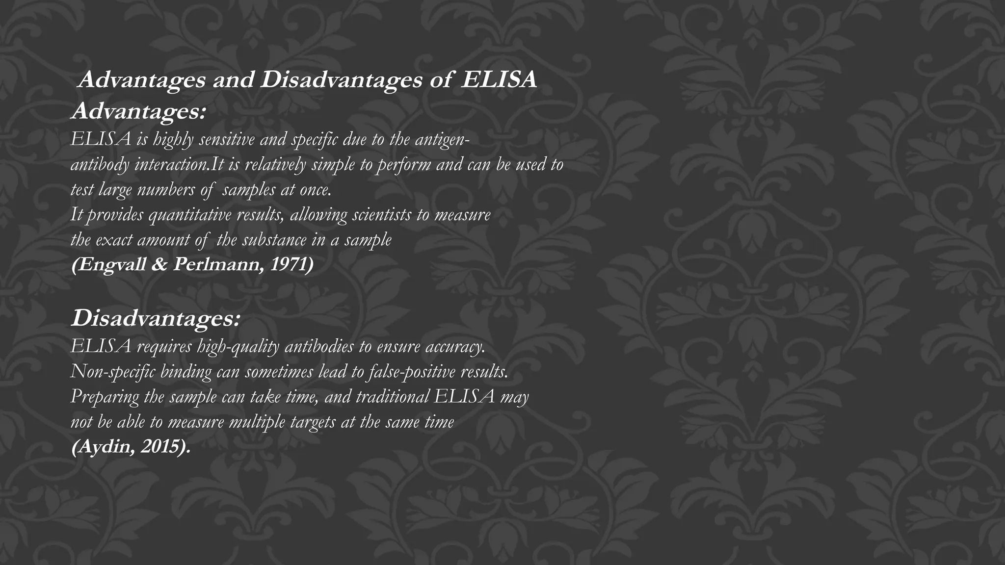 Eliza technique for enzyme analysis and basic working | PPTX