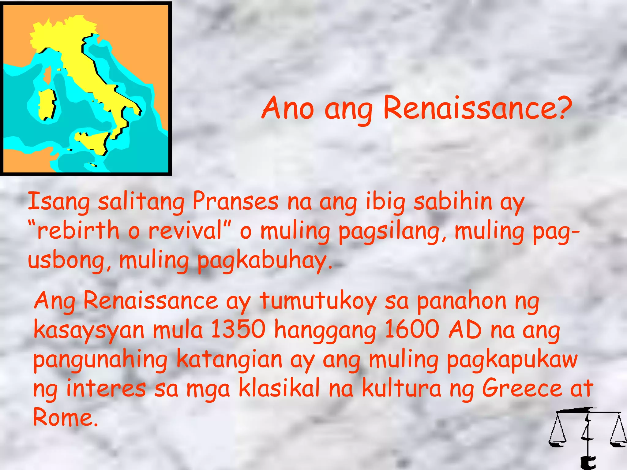 panahon ng renaissance | PPTX