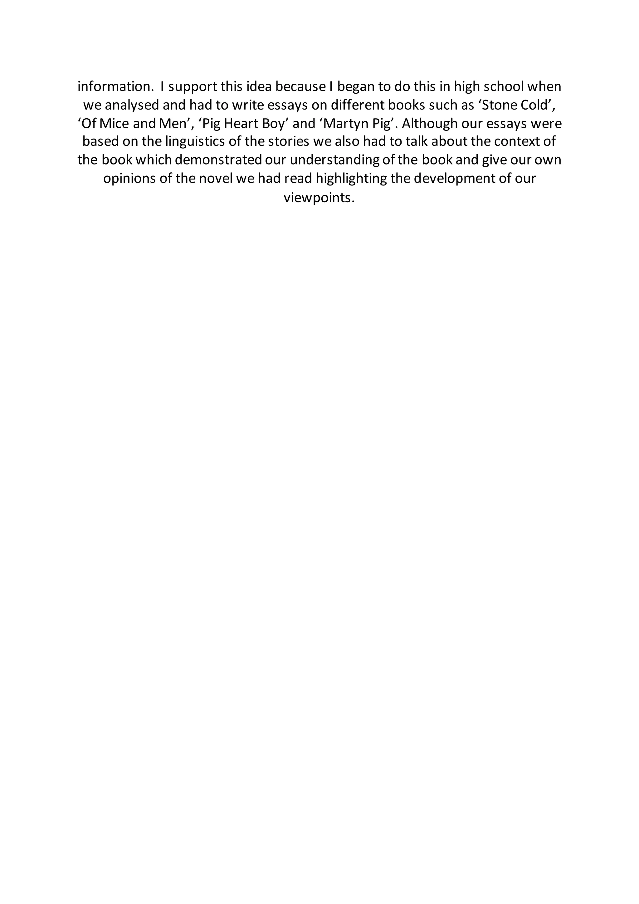 My Own Language Development Story Pdf