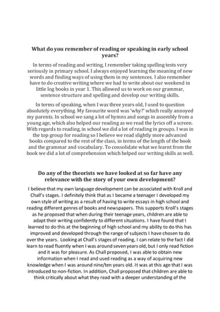 My own language development story | DOCX
