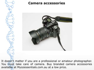 Camera accessories | PPTX