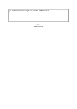 Myp plan-mos-yr8-t1-2010 | DOC | Educational Assessment | Education