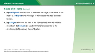 Harrison Bergeron Savvas Presentation Edited | PPTX