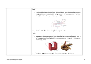 MYP 5 Physics Unit Plan- Electricity Transmission and Generation | DOCX