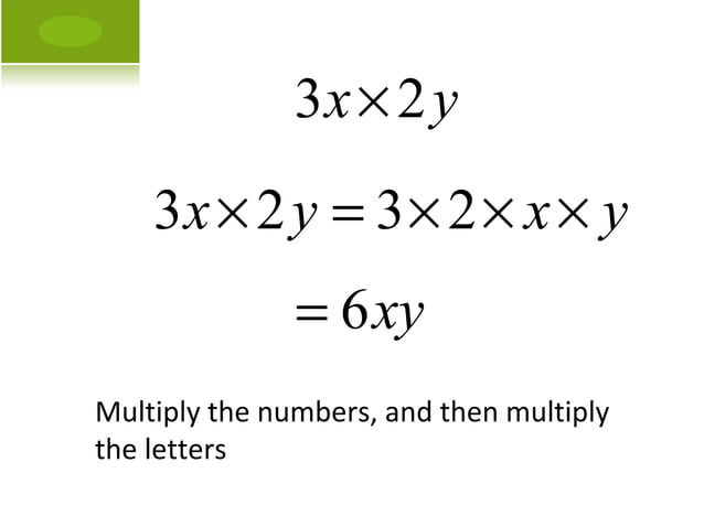 Myp7 multiply terms | PPT | Homework and Study | Education