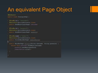 My page objects are DRYer than yours | PPTX