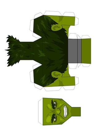 Mypaperheroes avengers hulk | PDF