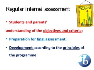 Myp assessment | POT