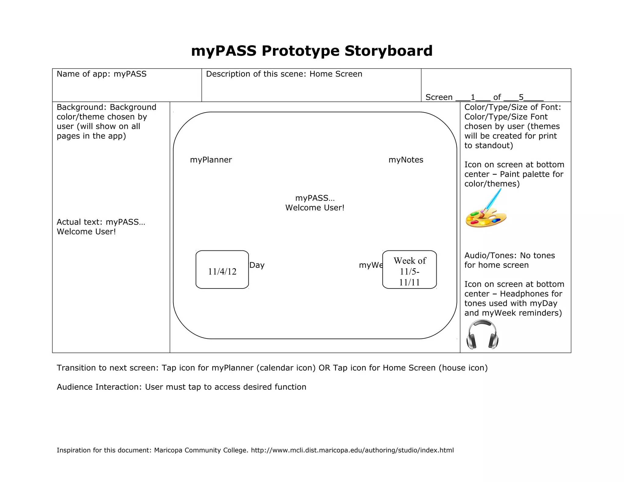 myPASS prototype_storyboard | DOC