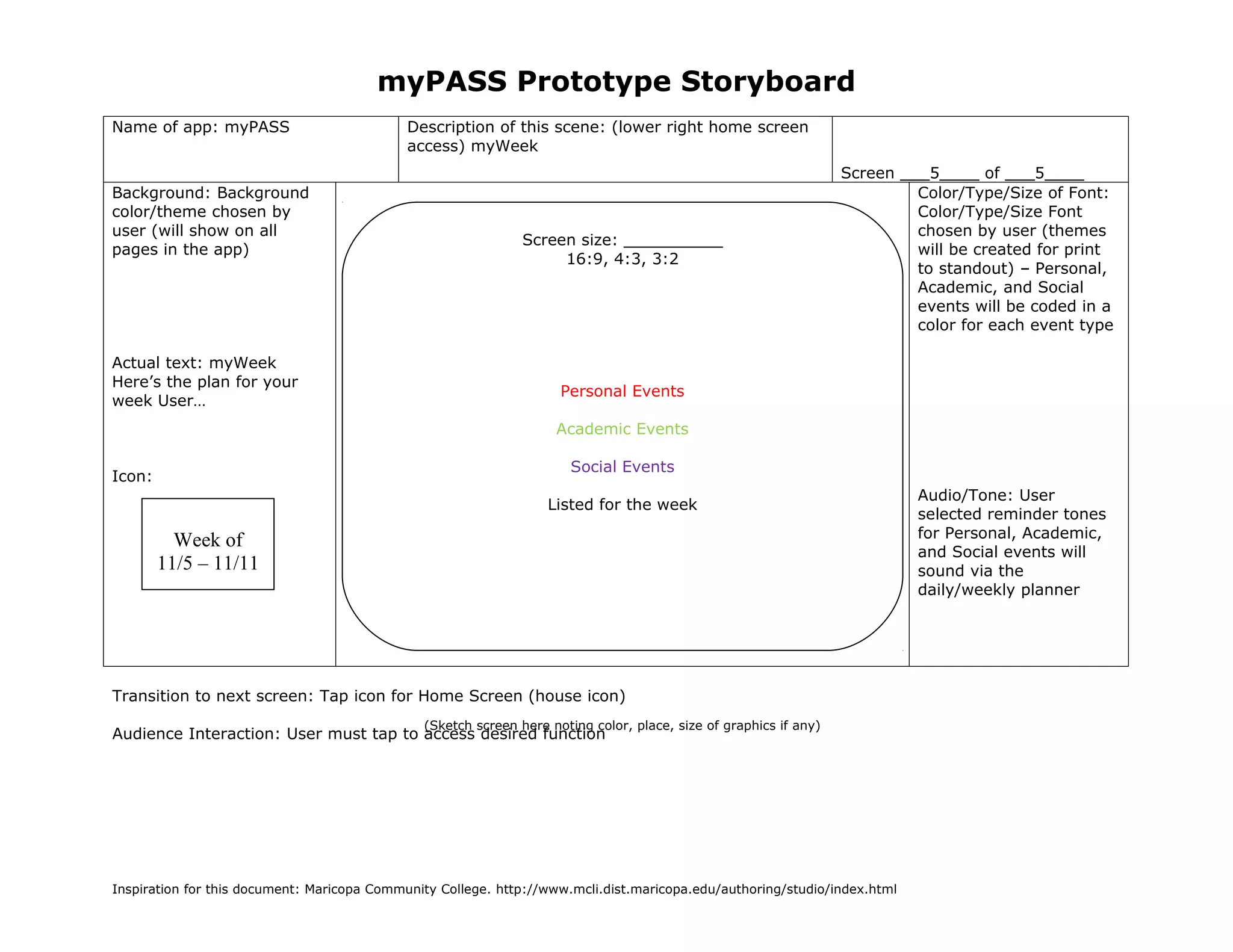myPASS prototype_storyboard | DOC