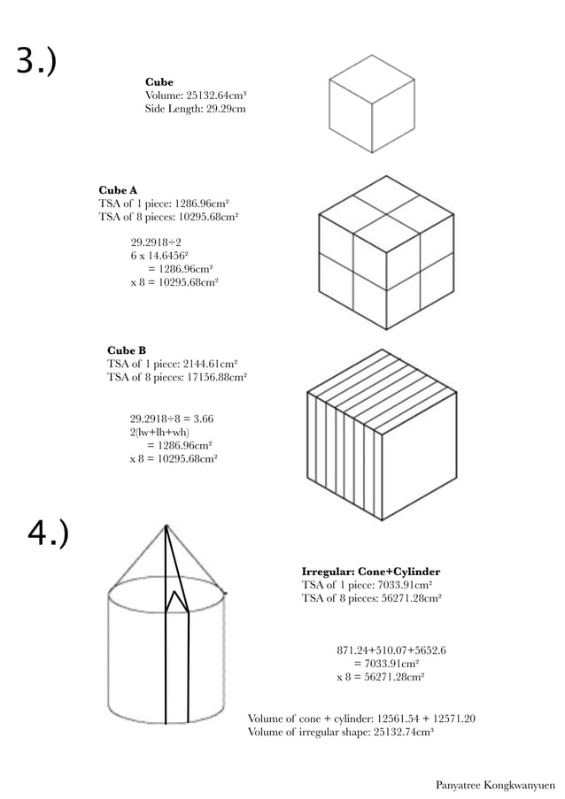 Myp Cheese Assignment Pages