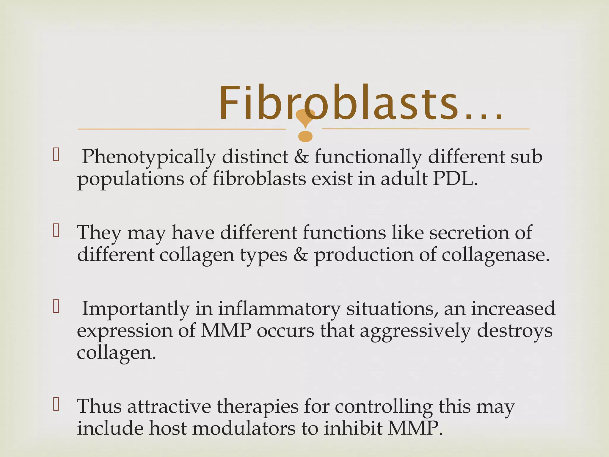 PDL, PERIODONTAL LIGAMENT. | PPT