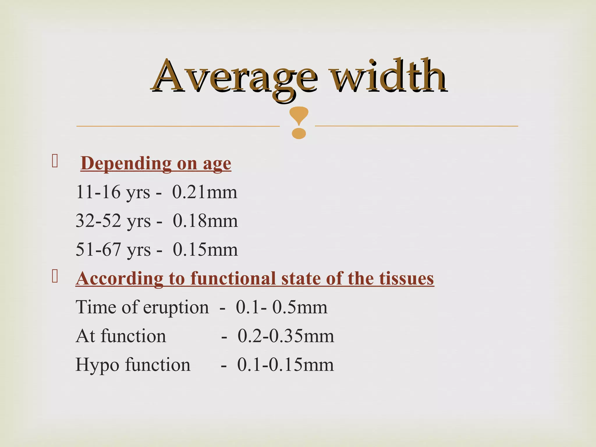 PDL, PERIODONTAL LIGAMENT. | PPT | Dental Health | Diseases and Conditions