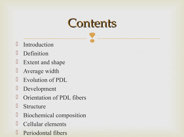 PDL, PERIODONTAL LIGAMENT. | PPT | Dental Health | Diseases and Conditions