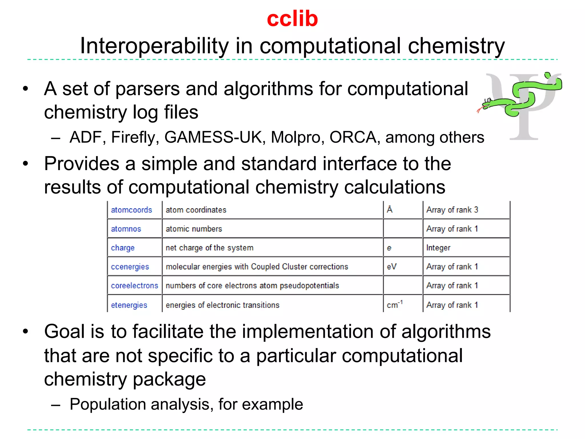Interoperability and the Blue Obelisk | PPTX
