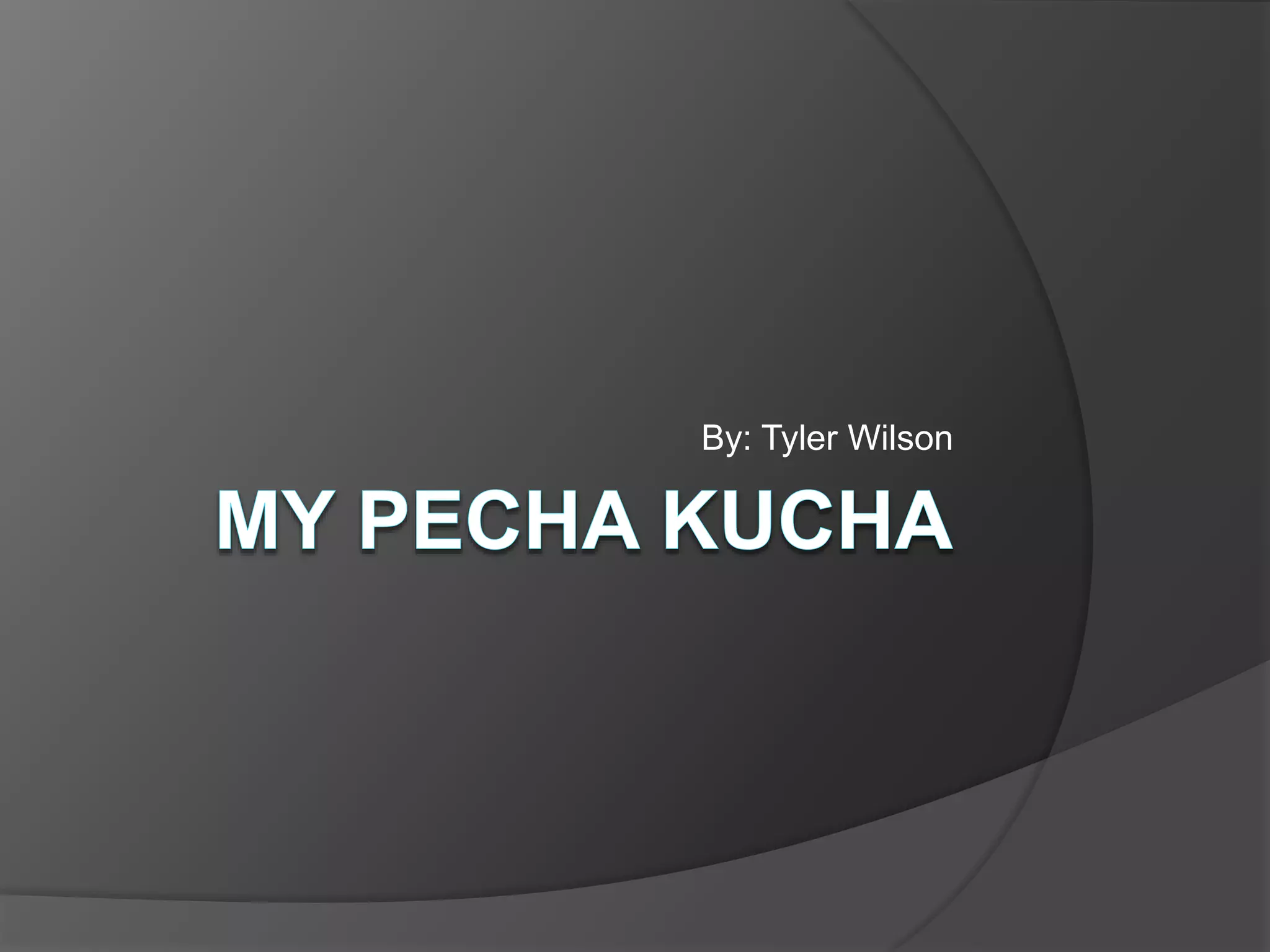 My pecha kucha | PPTX