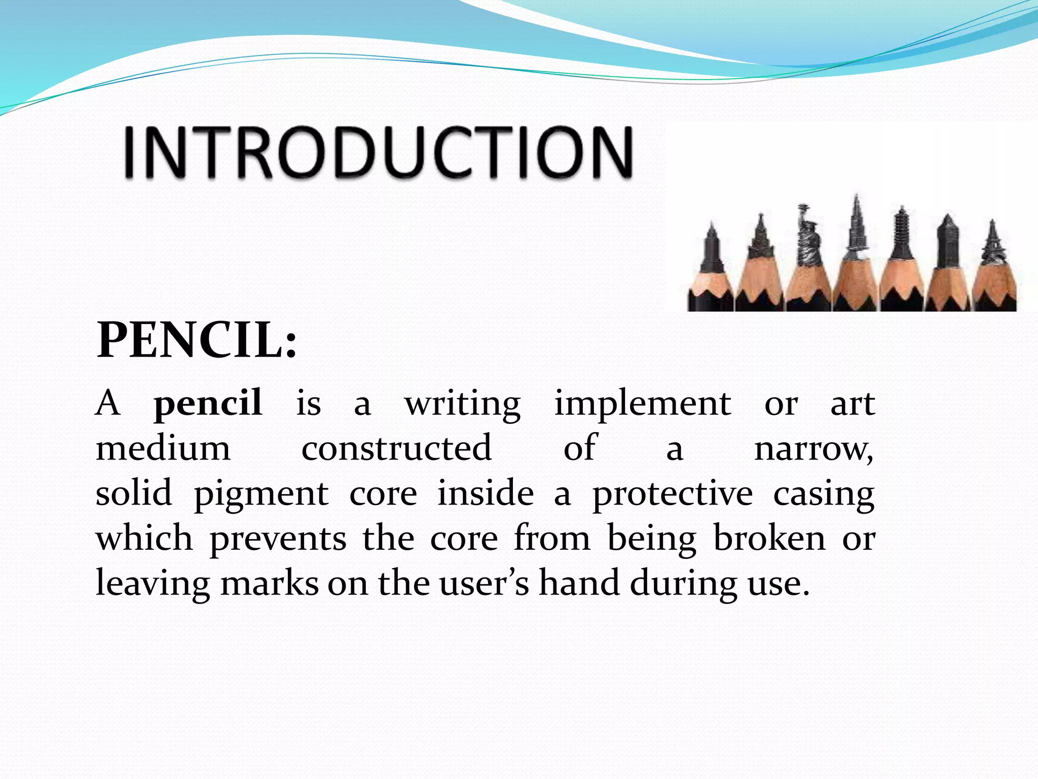 Pencil invention | PPTX