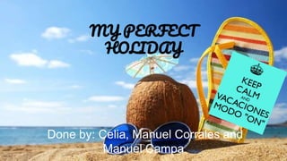 My perfect holiday | PPT