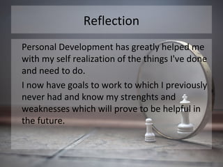 My personal development presentation | PPT