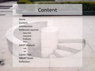 My personal development presentation | PPT