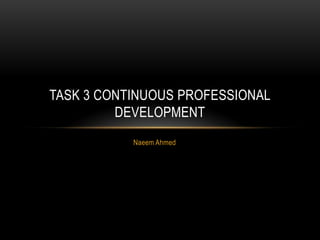 unit1 task 3 My personal development plan | PPT
