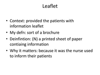 My personal dictionary | PPTX