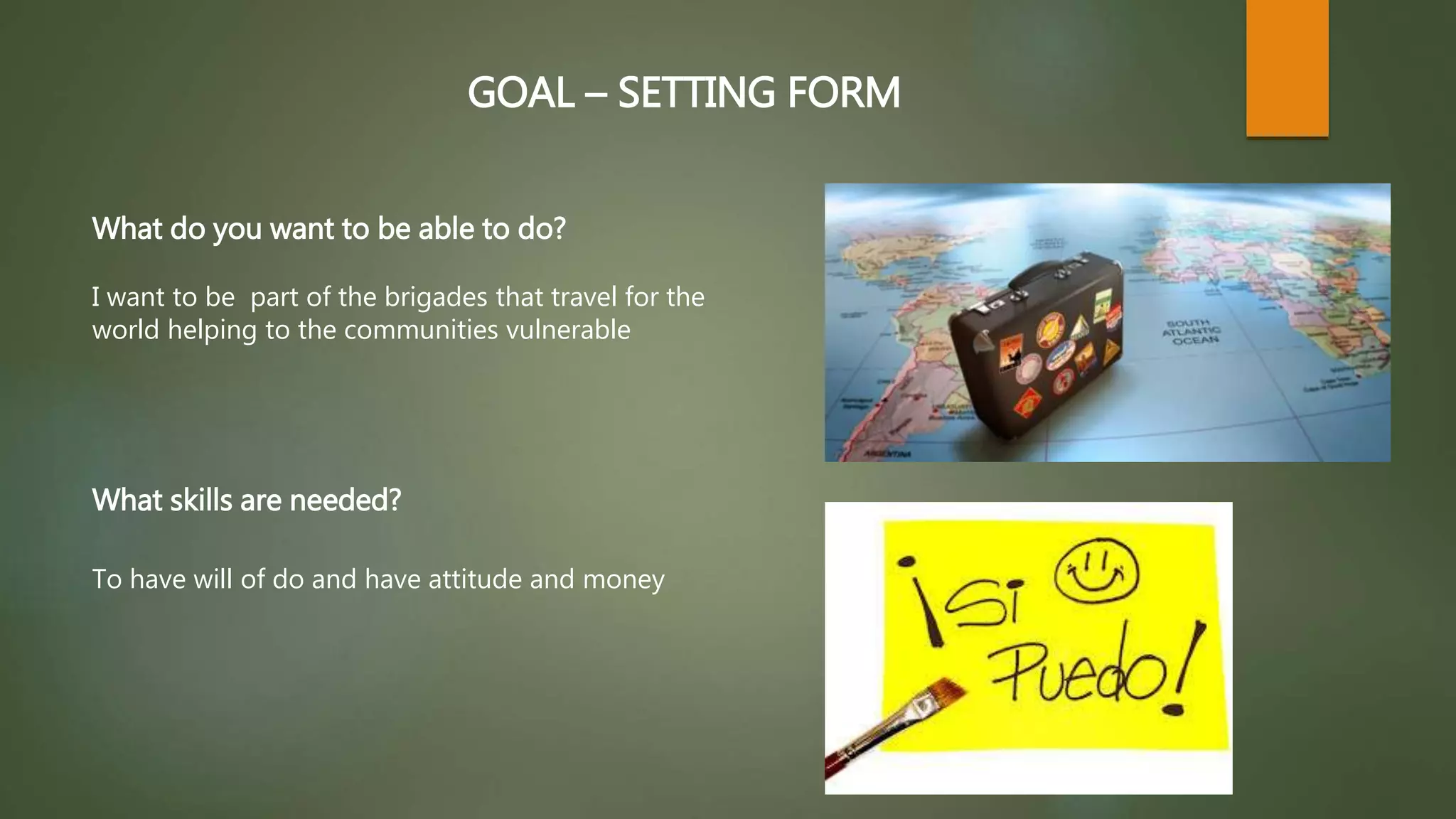 My personal goals | PPTX