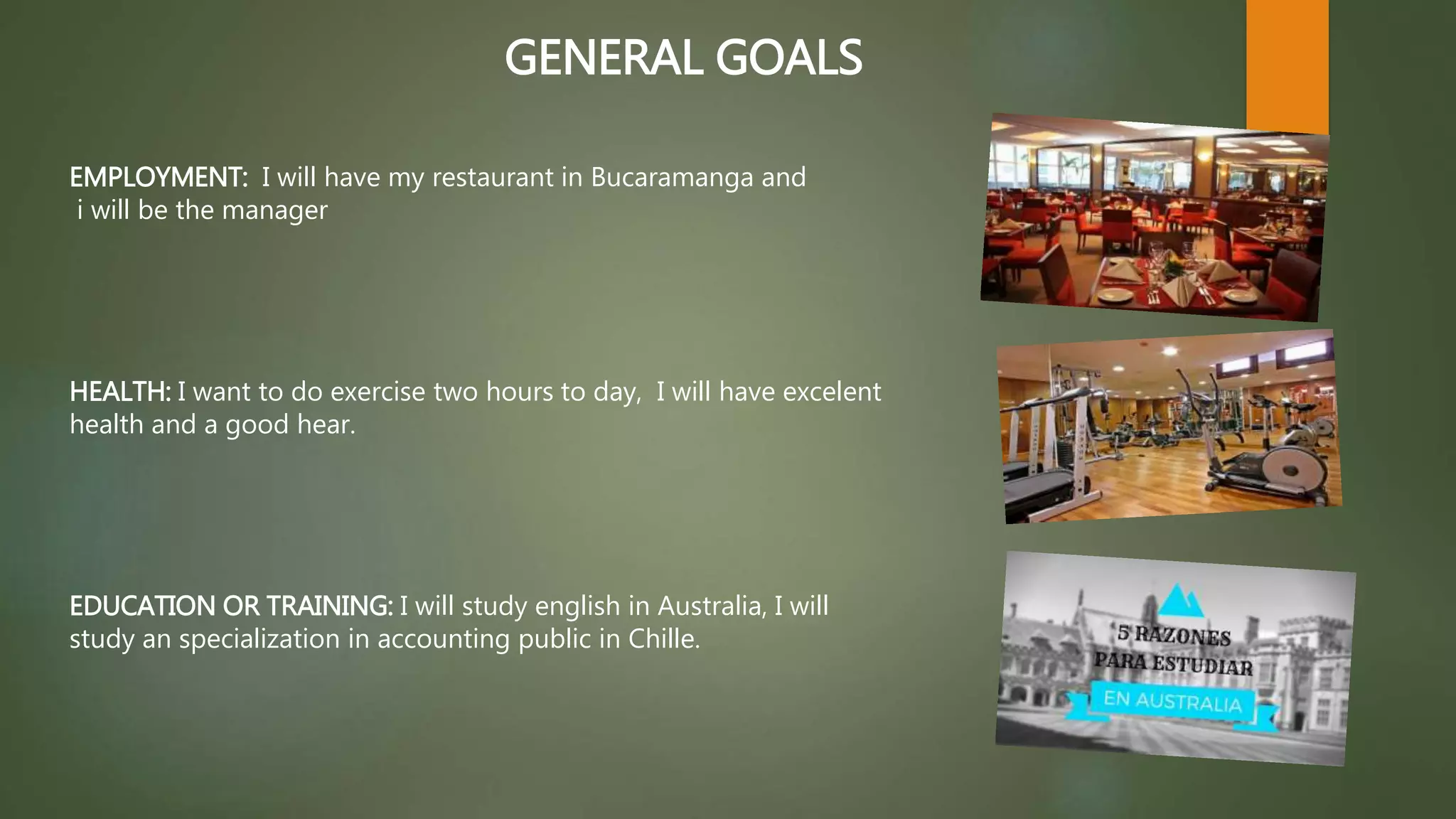 My personal goals | PPT