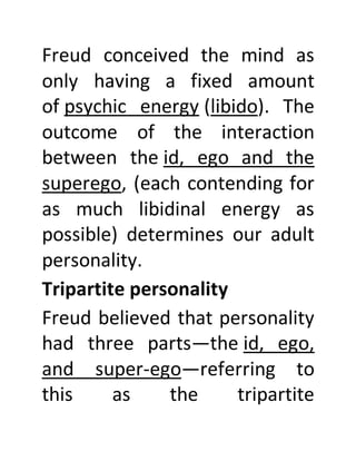 My personality | DOCX | Science