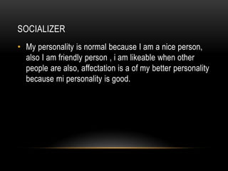 My personality | PDF