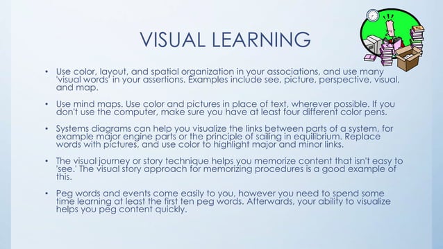 My personal learning styles | PPT
