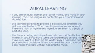 My personal learning styles | PPT