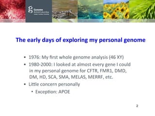 My Personal Odyssey with Big Data - Brad Popovich | PPT