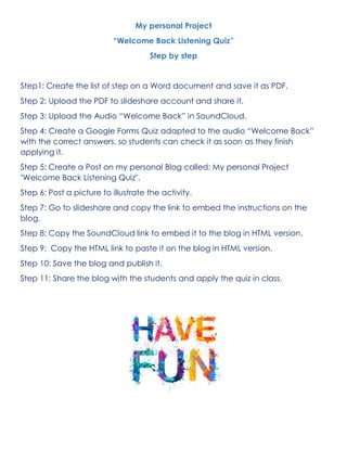 My personal project | PDF