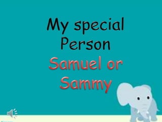 My person special | PPTX