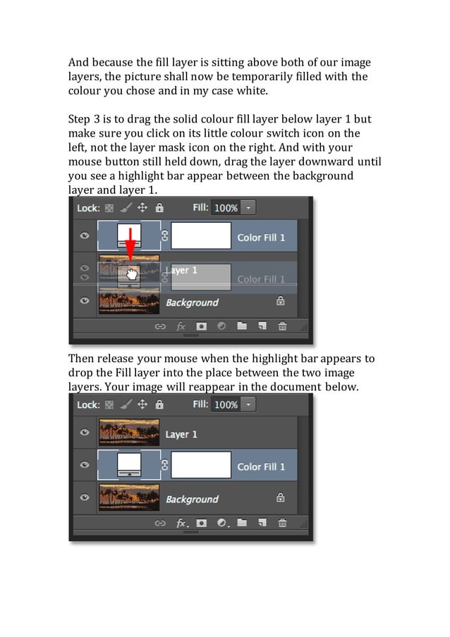 My Photoshop Tutorial | PDF