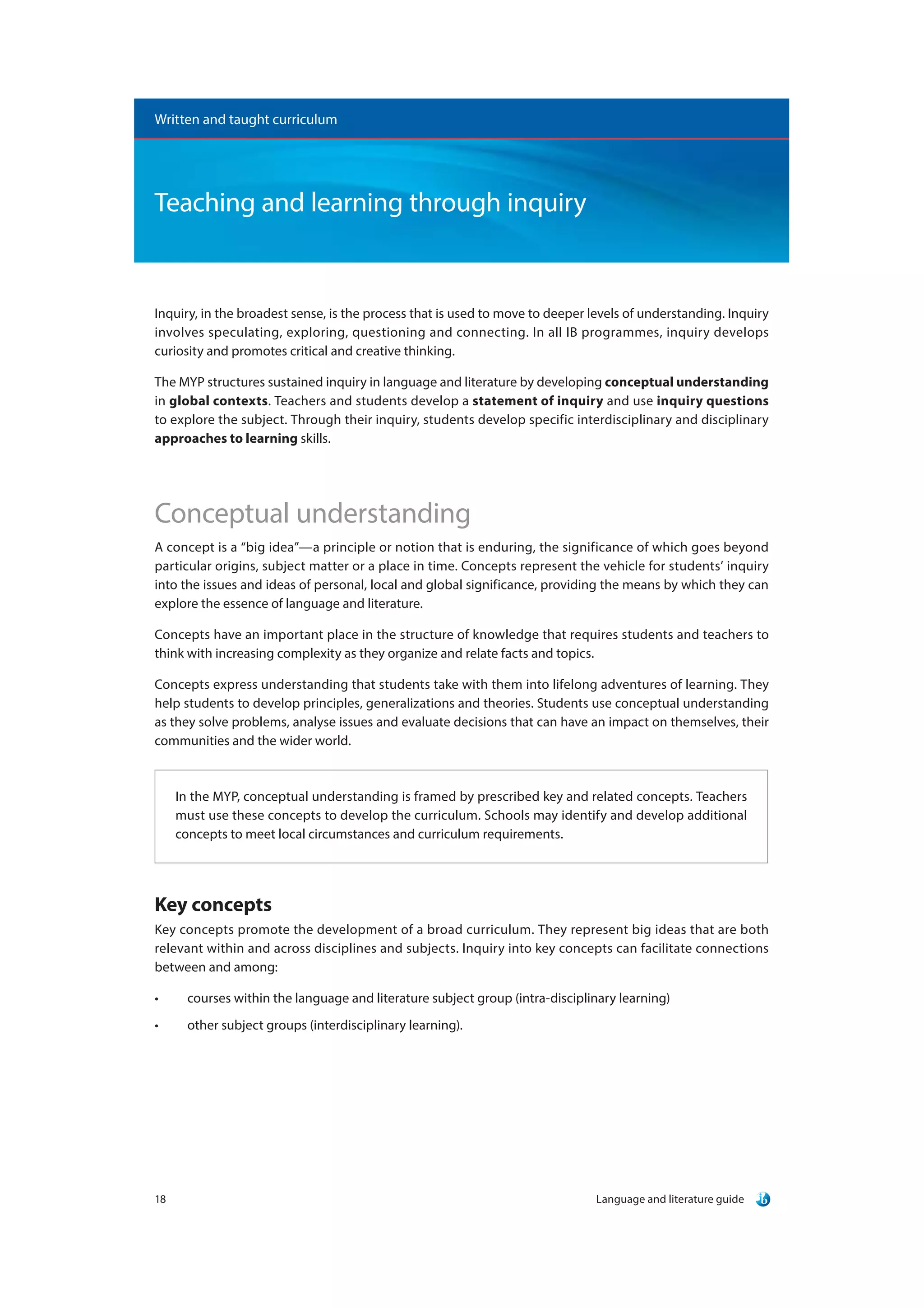 MYP Language and literature guide .pdf