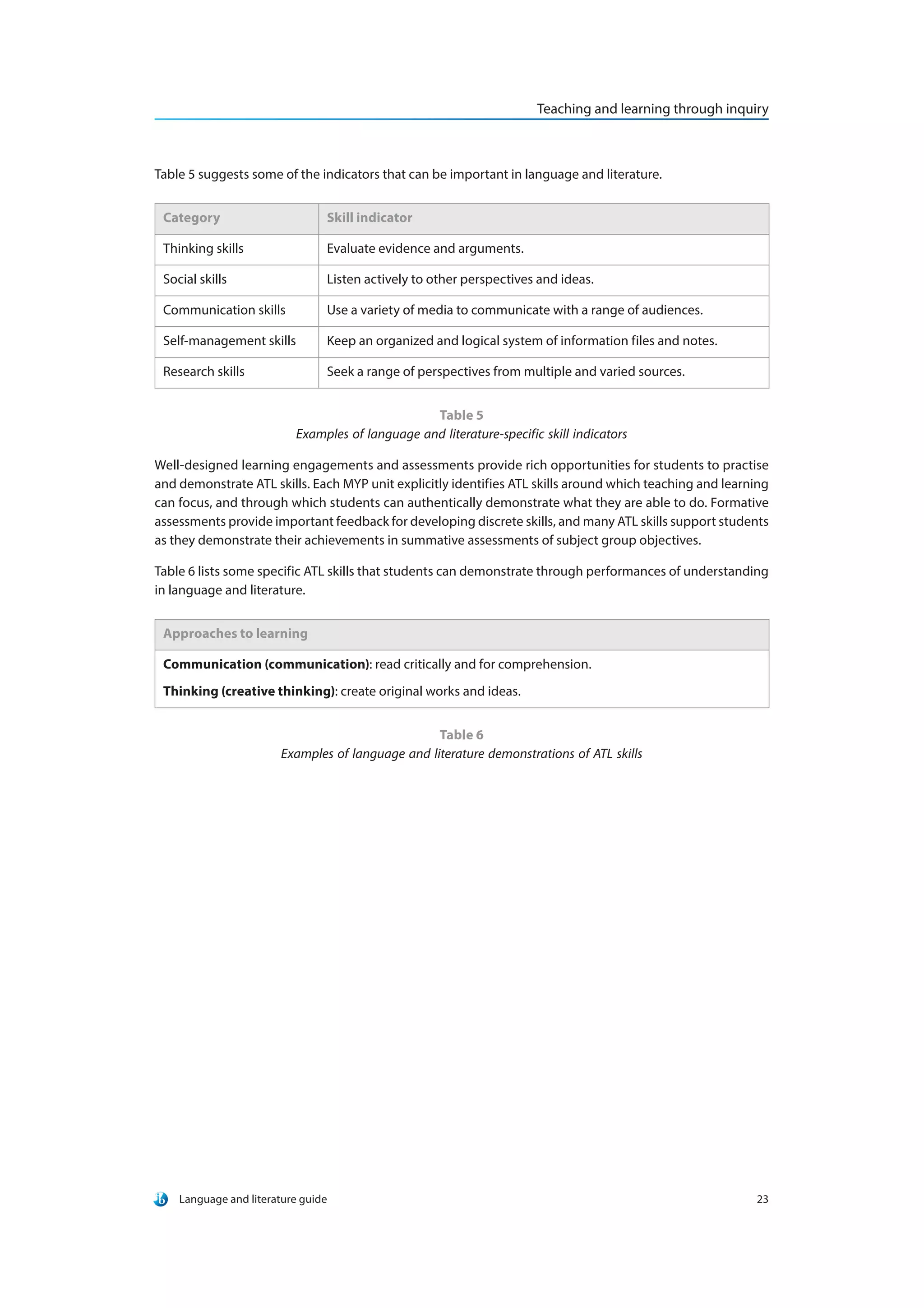 MYP Language and literature guide .pdf