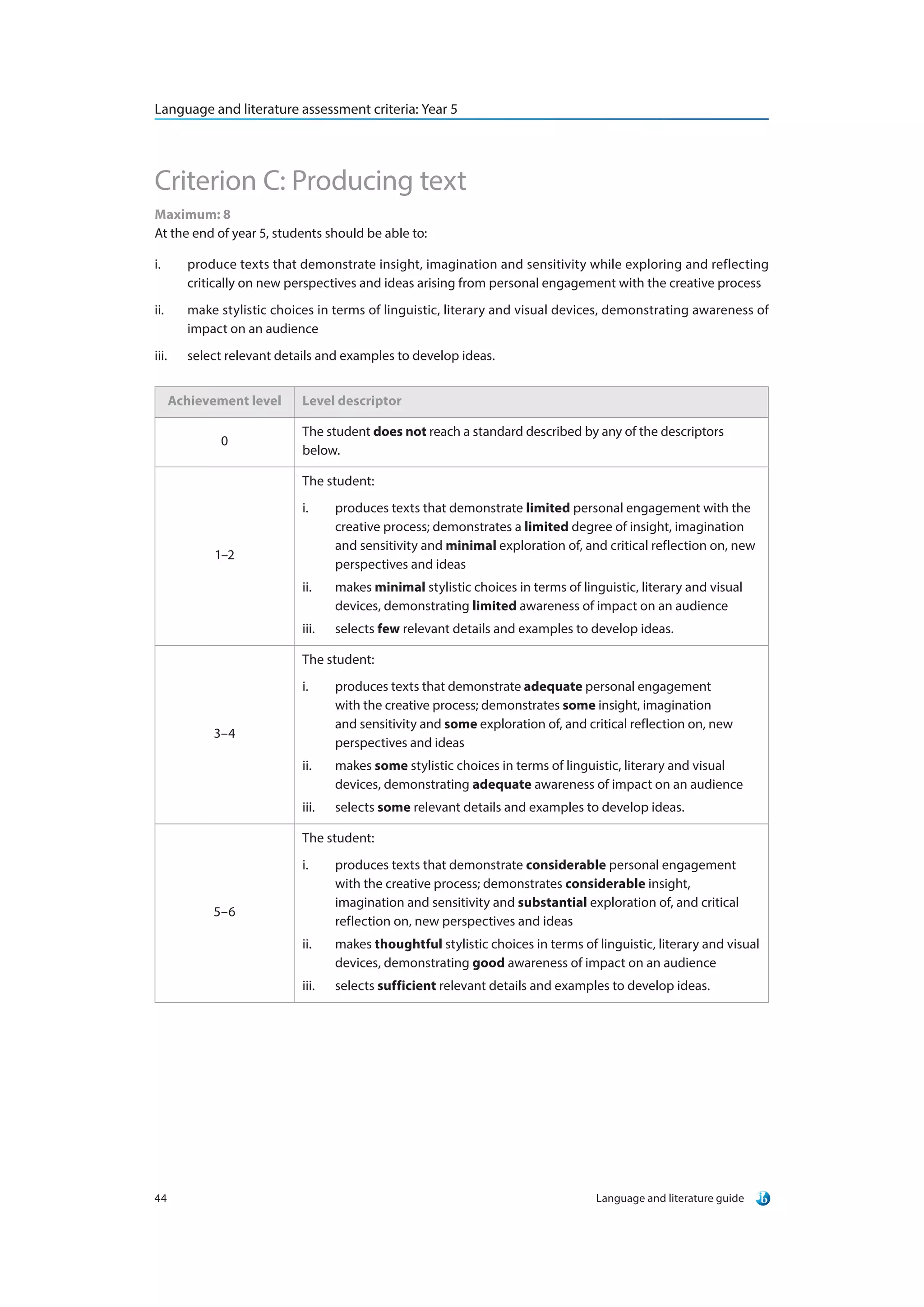MYP Language and literature guide .pdf