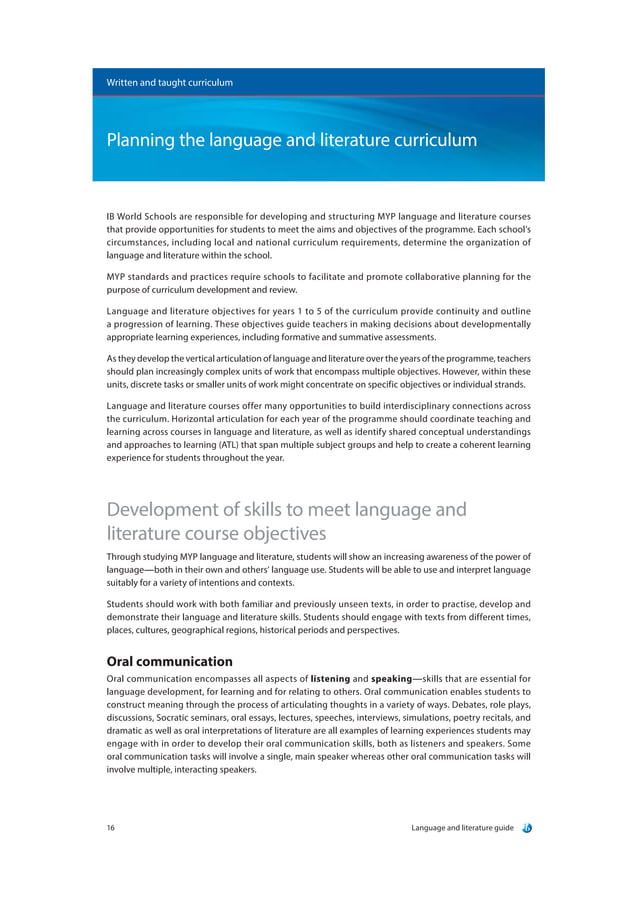 MYP Language and literature guide .pdf