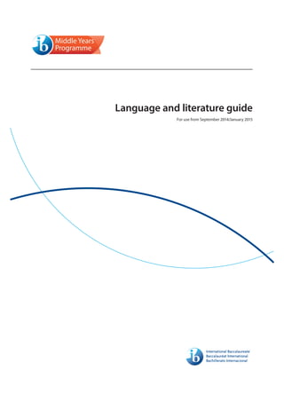 MYP Language and literature guide .pdf
