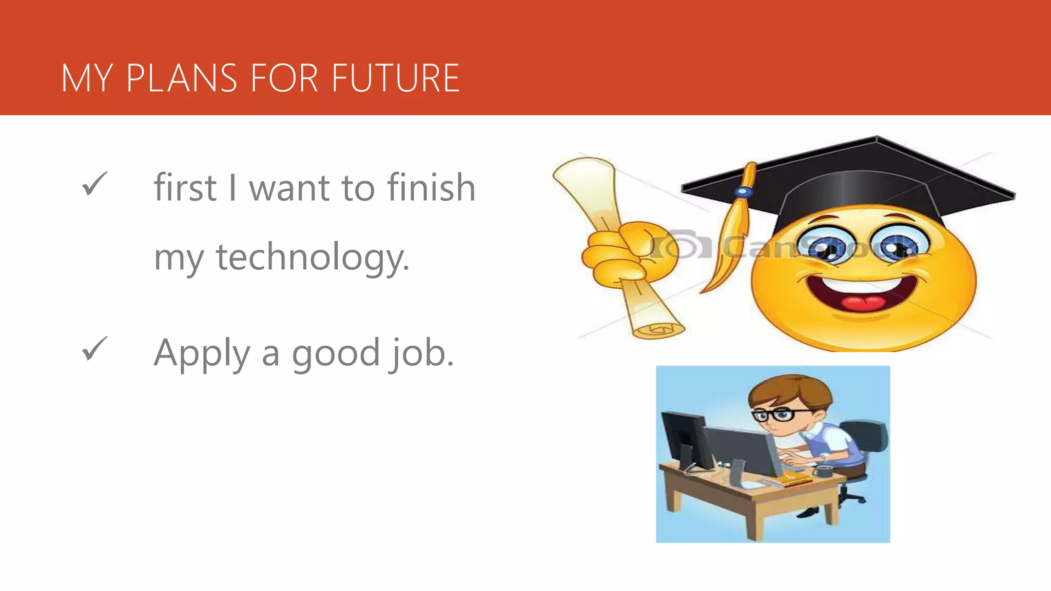 My plans for the future | PPTX