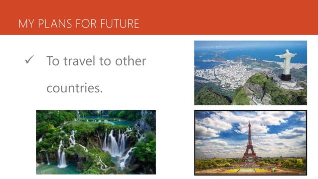 My plans for the future | PPTX