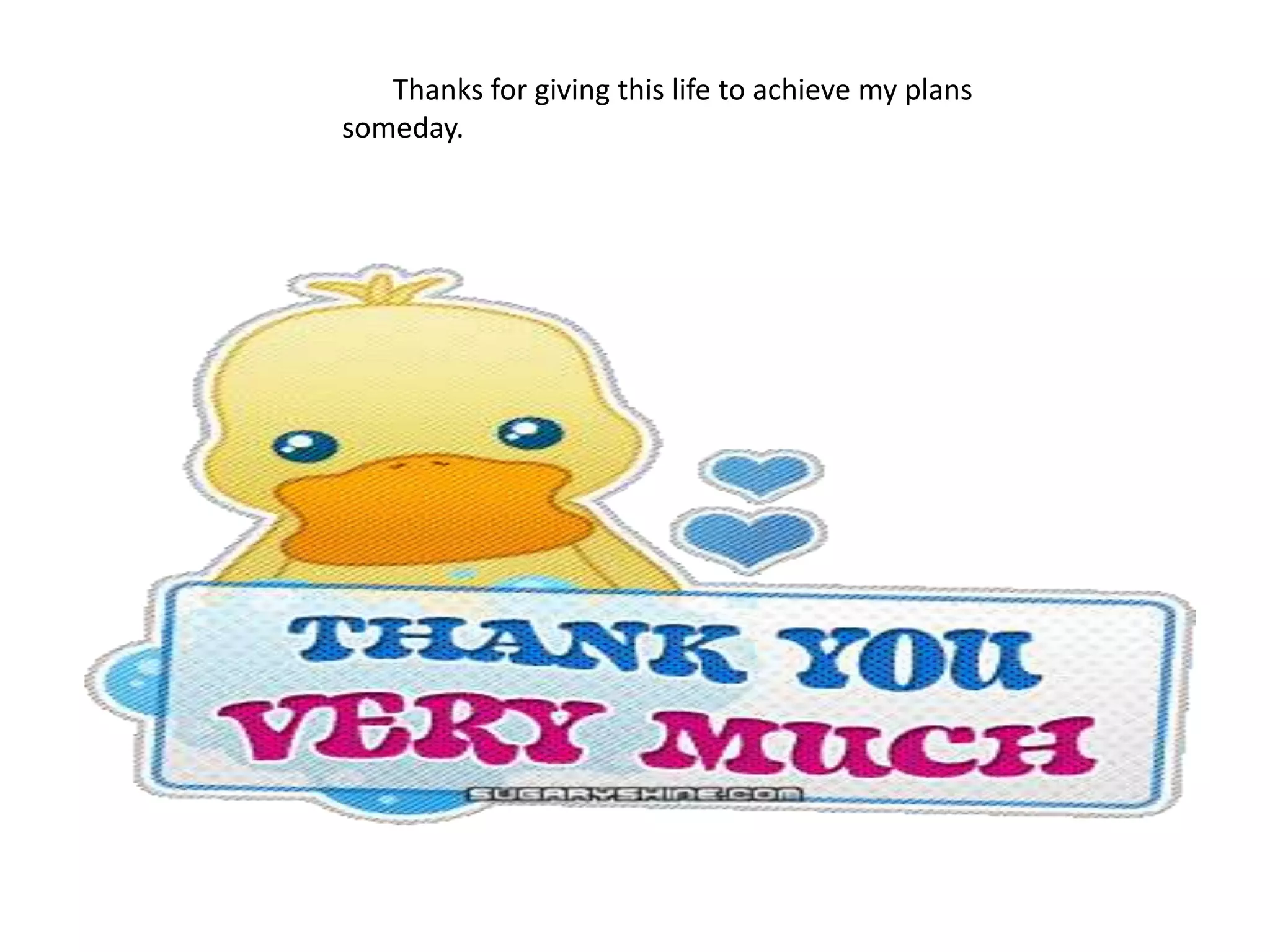 My plans presentation | PPTX