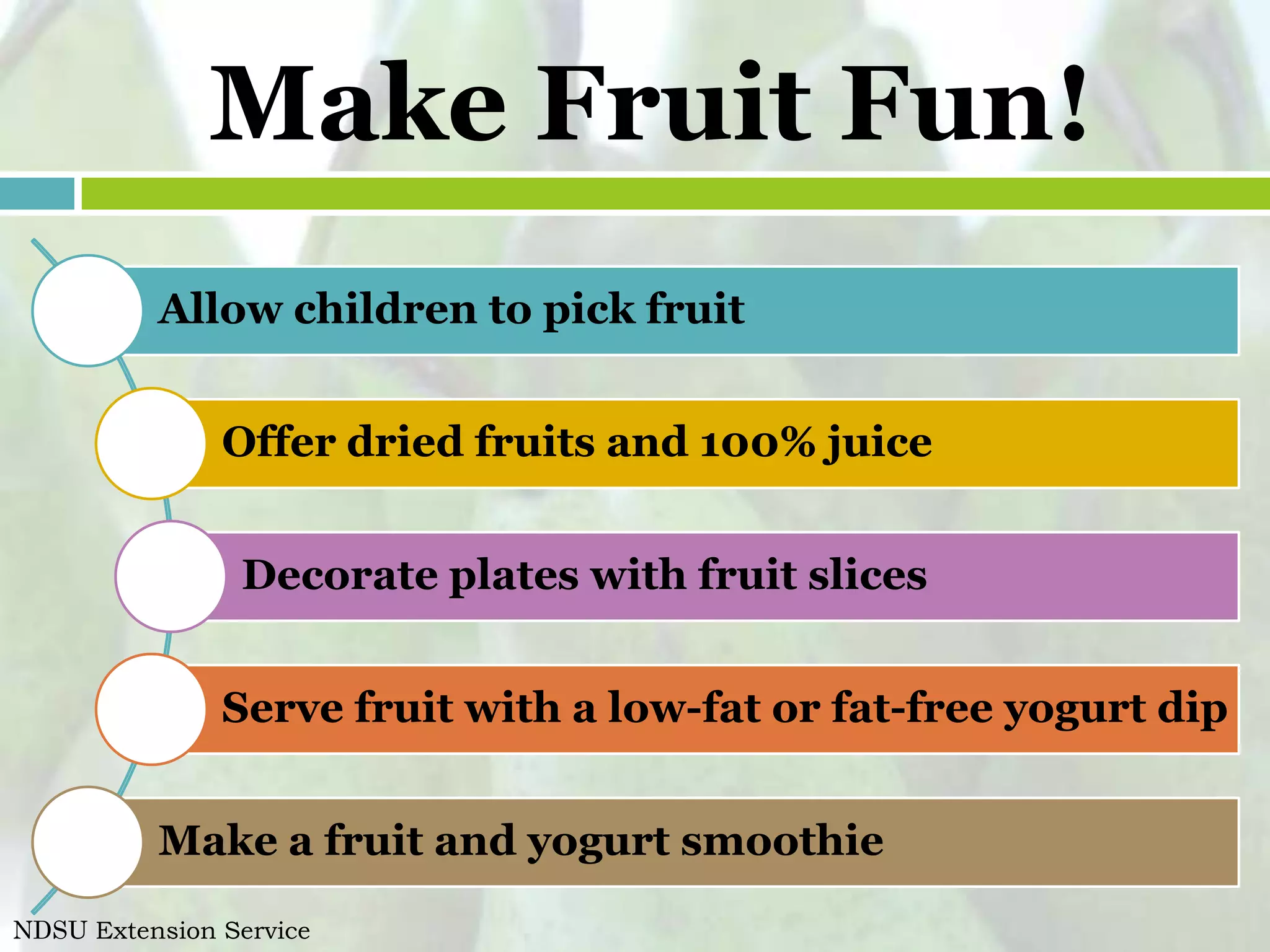 MyPlate - Focus on Fruits | PPTX